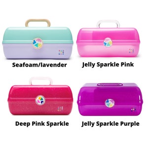 Camp Themed Caboodle, Hand-painted Personalized Caboodle, Personalized ...