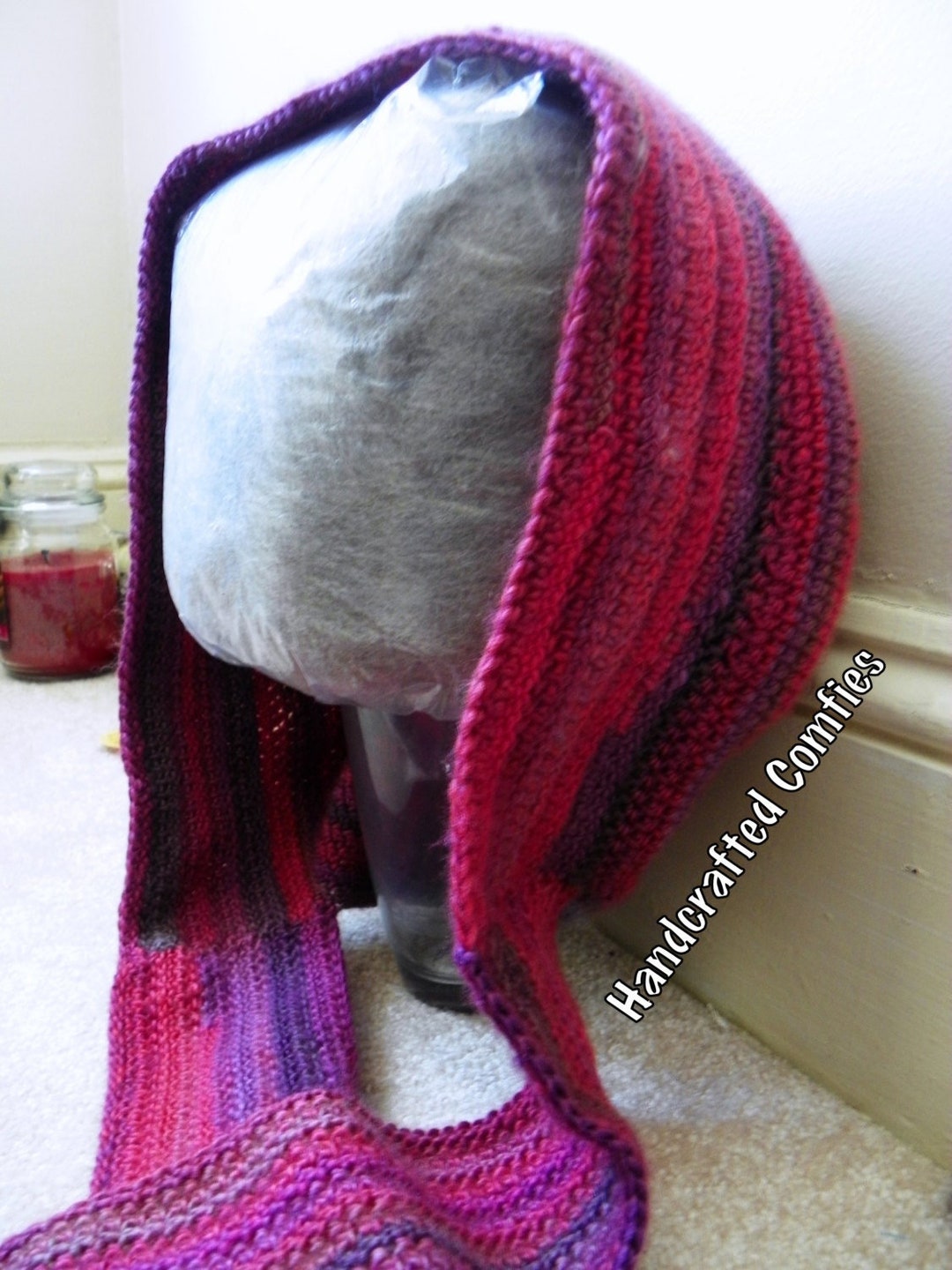 Bohemian Hooded Scarf - Etsy