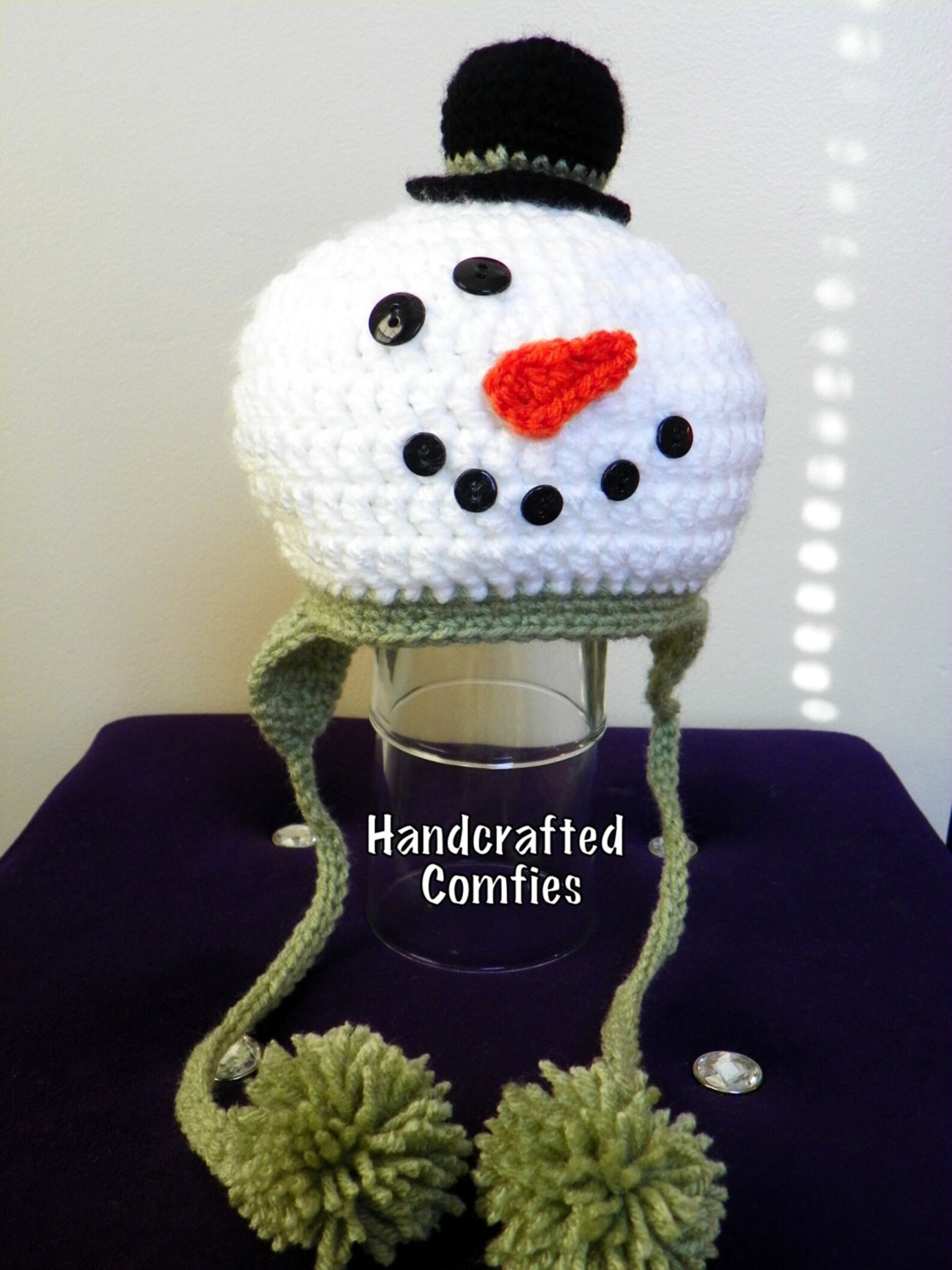 Snowman Hat - Etsy