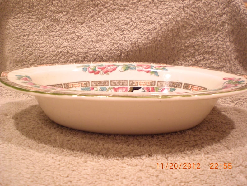 Vintage Myott Fine Staffordshire Ware Dynasty Pattern Small Bowl - Etsy