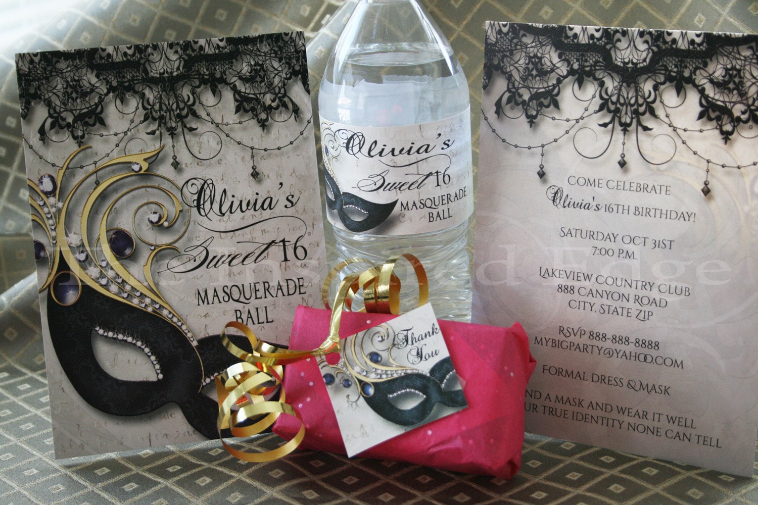 Masquerade Table Numbers 25-48: Printable Party Decoration (instant ...