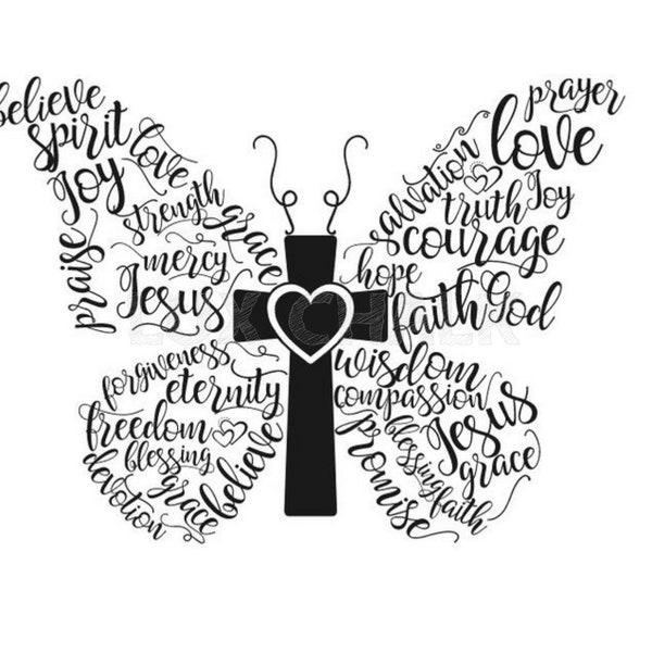 Butterfly Svg - Etsy