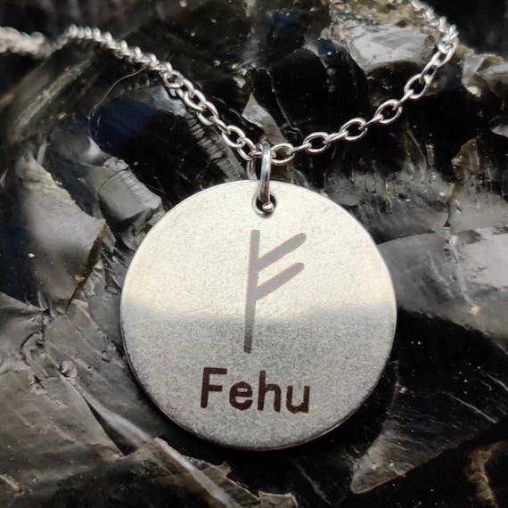 Fehu elder futhark runes - varamerican