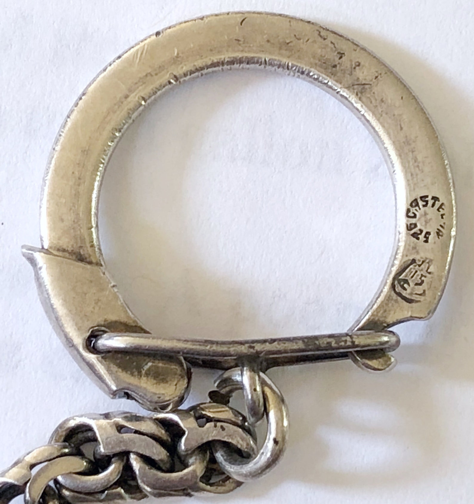 Carmen Beckmann Sterling Aries Key Chain - Etsy