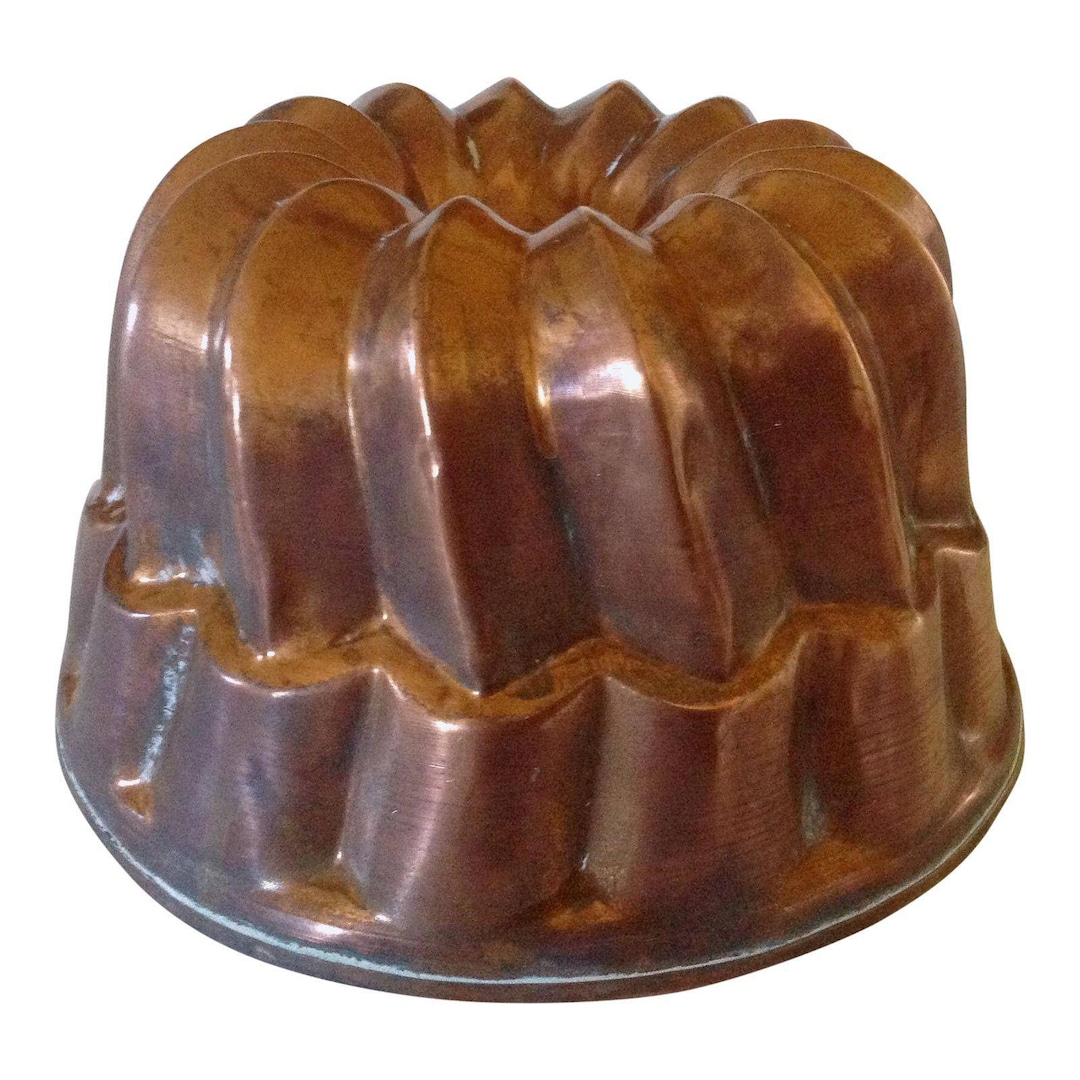 Hammered Copper English Pudding Mold - Etsy