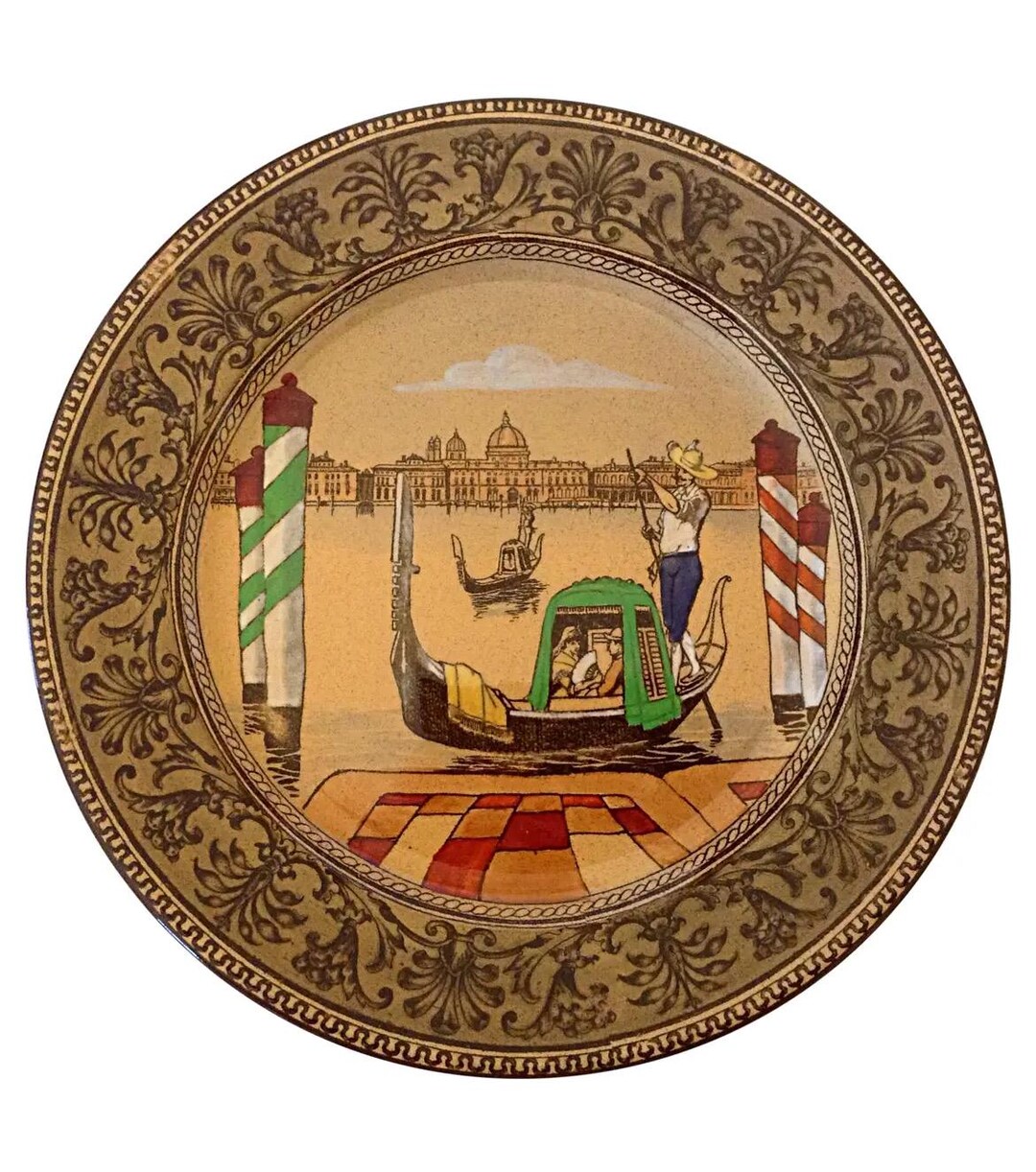 Royal Doulton English Venice Scene Plate - Etsy