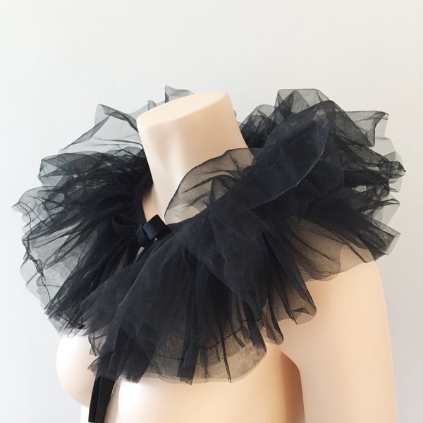 Tulle Neck Ruff - Etsy