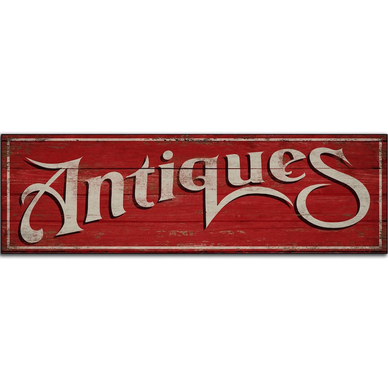 Antique Wooden Sign - Etsy