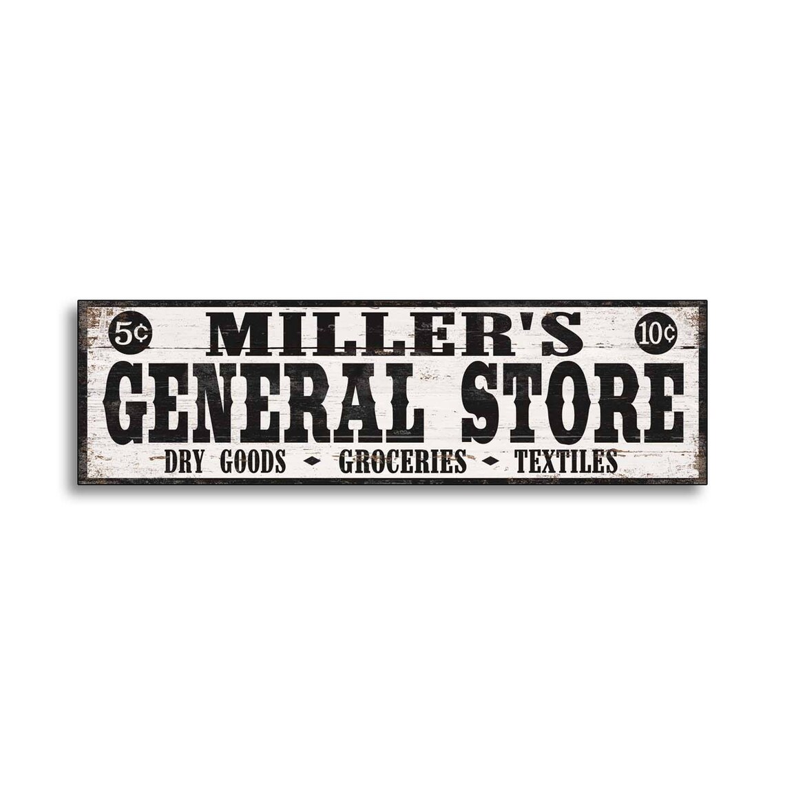 Customized General Store Sign Mercantile Personalized Name - Etsy