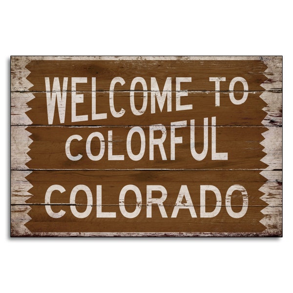 Welcome to Colorado - Etsy
