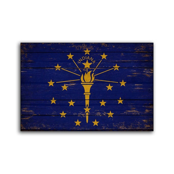 Indiana State Sign - Etsy