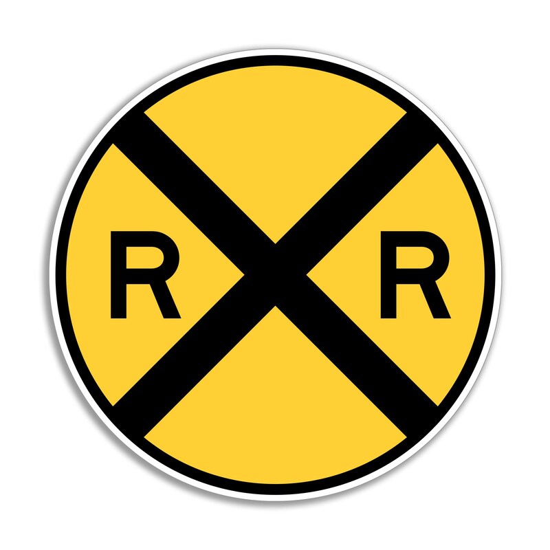 Railroad Crossing - Etsy
