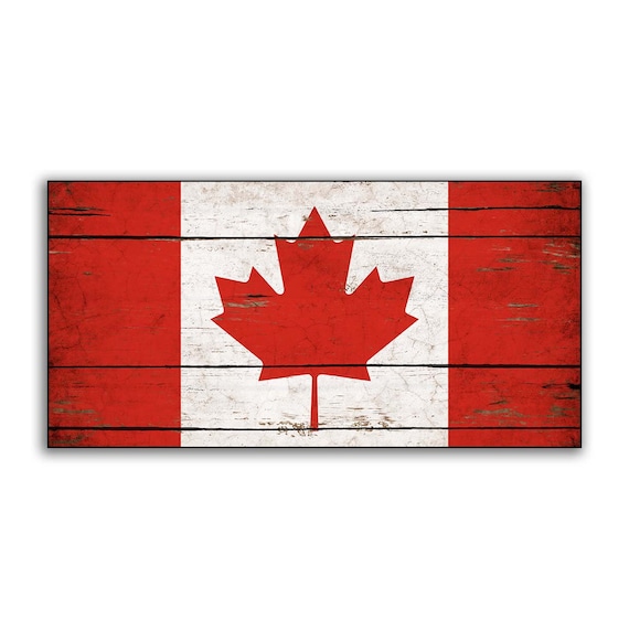 Wall Hangings Home Decor Handmade Wooden Canadian Flag Home & Living ...