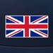 Great Britain Flag Sticker Flags Word Art Printed Vinyl Decal Decals ...