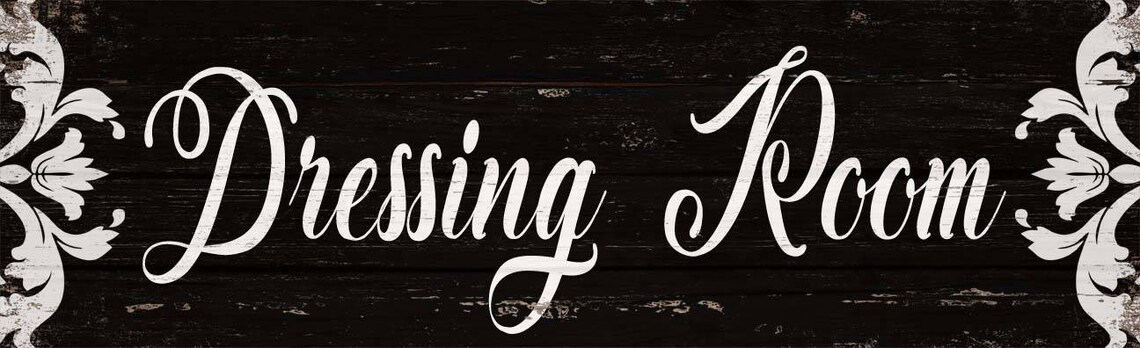 Dressing Room Sign Changing Rooms Wedding Tailor Hand Crafted - Etsy