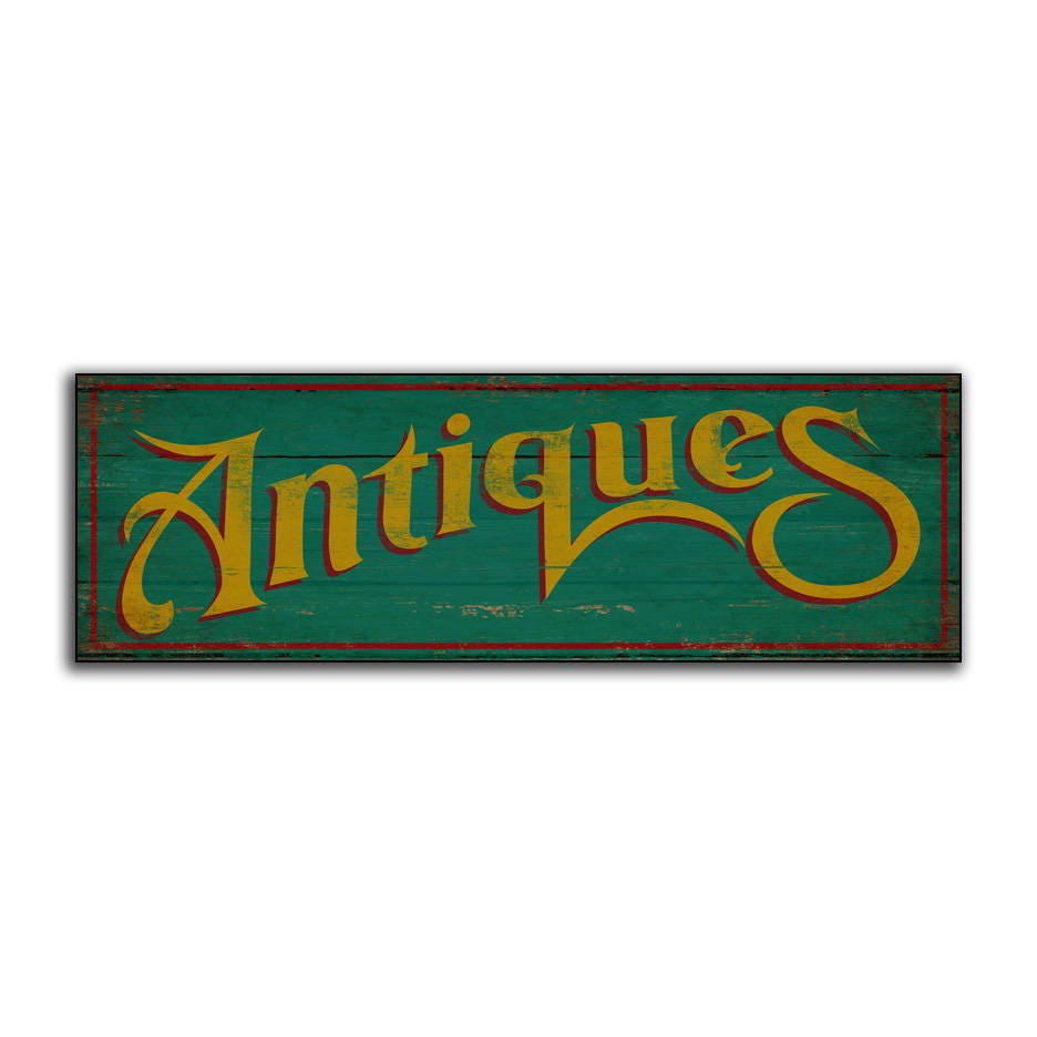Antiques Antique Wooden Wood Vintage Sign Farmhouse Sign Antiquites ...