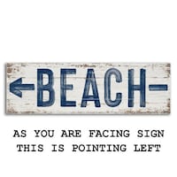 Beach Sign - Etsy