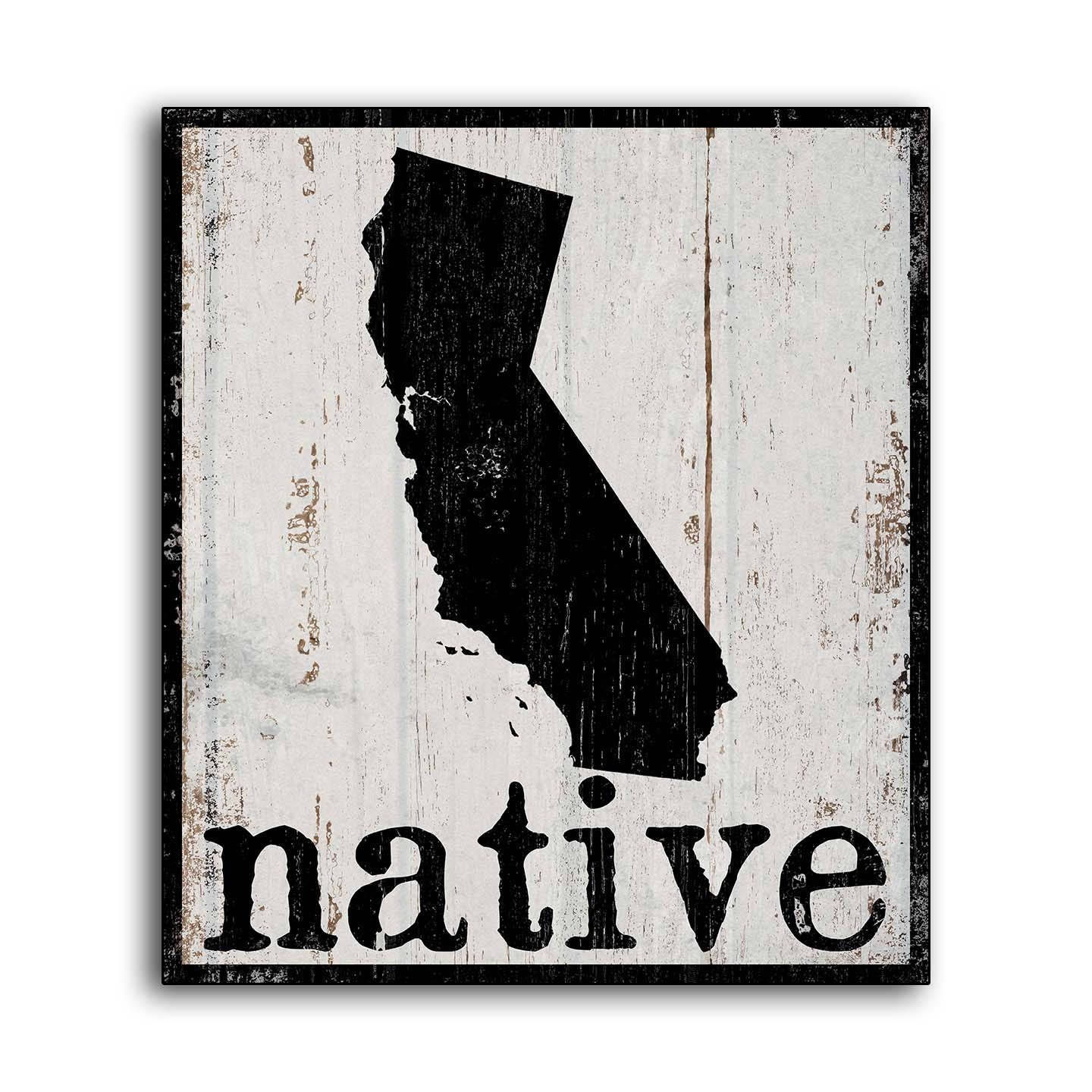 Native wood state sign Texas Illinois Missouri New York | Etsy