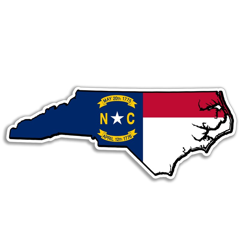 North Carolina Decal - Etsy
