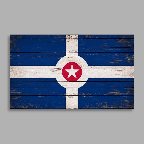 Wooden Indiana State Home Sign | Etsy