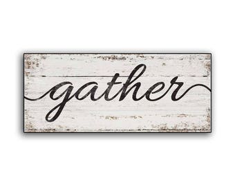 Rustic Canvas Sign - Etsy