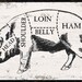 Pig Butcher Shop Chart Wood Sign Wooden Hog Pork Wood Print Handmade ...
