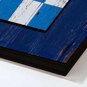 Nautical Flag Personalized Name or Word in Nautical Flags Navy Canvas ...