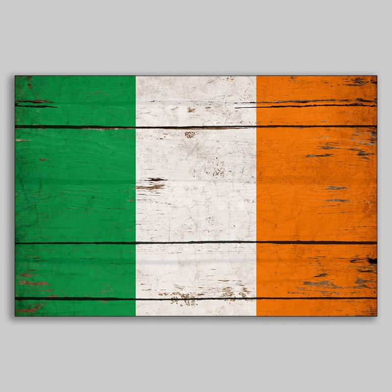 Wood Irish Flag - Etsy