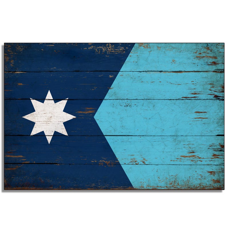 Minnesota Flag Handmade - Etsy