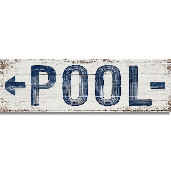 Pool Arrow Sign - Etsy