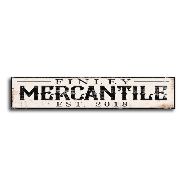 Mercantile Sign - Etsy