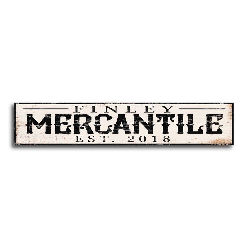 Mercantile Sign - Etsy