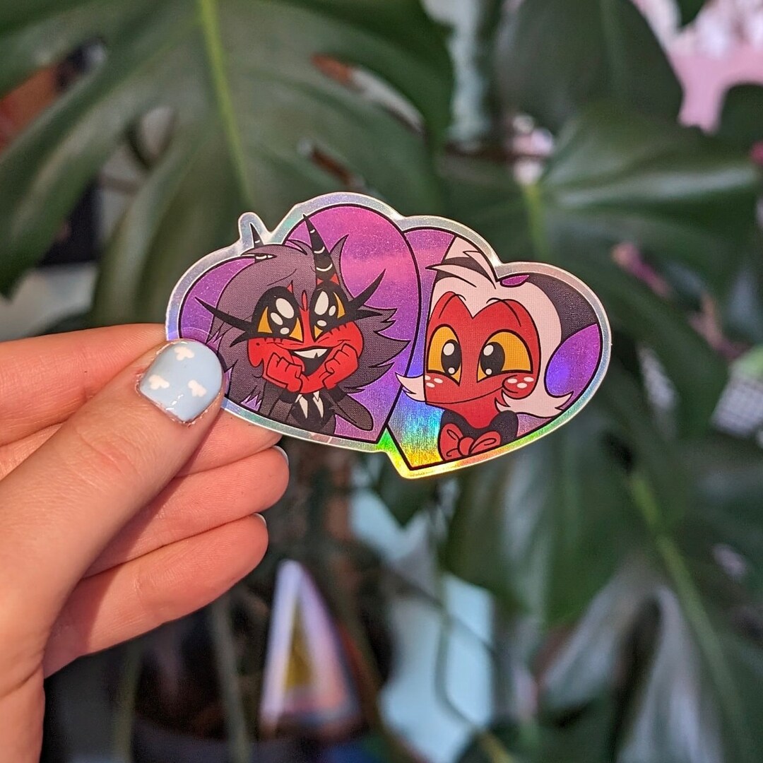 Millie&moxxie Holographic Sticker Fan Art - Etsy