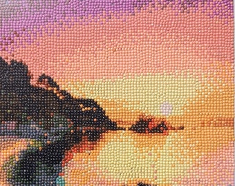 Diamond Dot Framed Art - Etsy