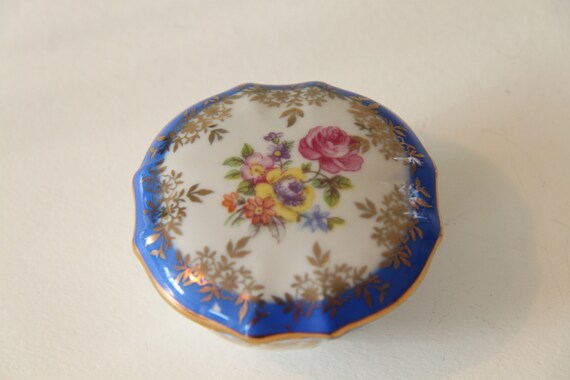vintage german trinket box - Gem