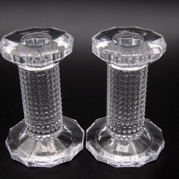 Diamond Cut Candlesticks - Etsy