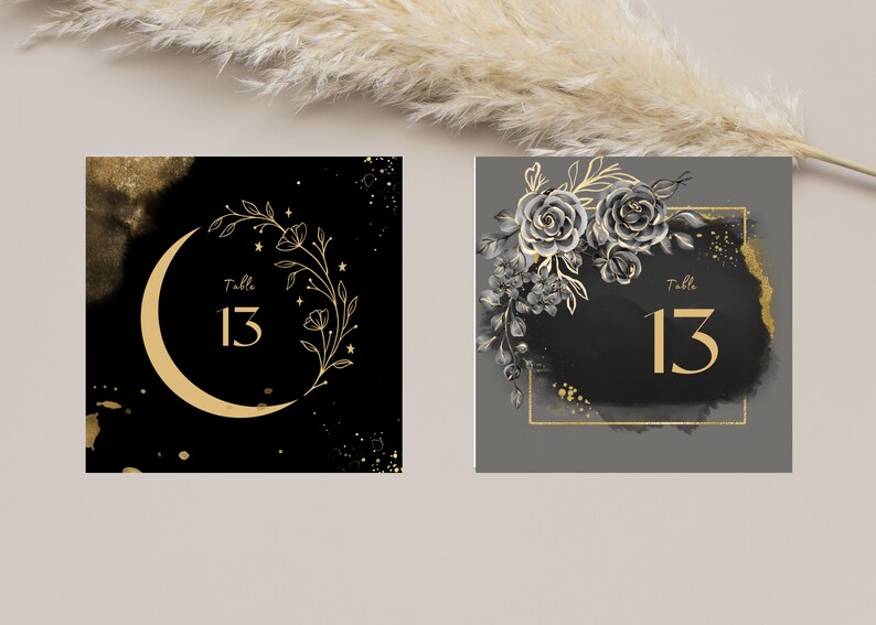 Starfall (ACOTAR Inspired) Table Numbers: 14 X 14 Cm Template for ...