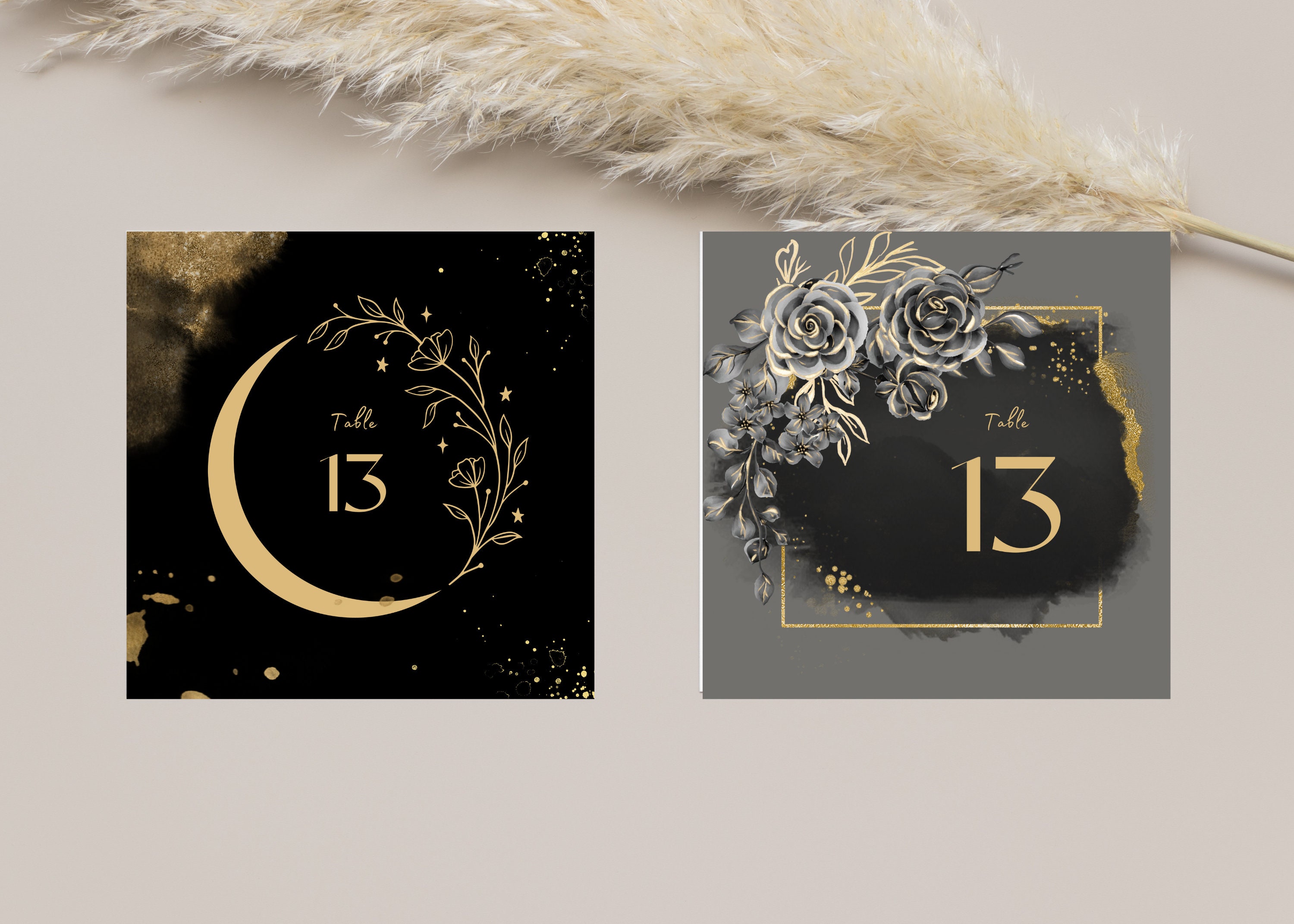 Starfall (ACOTAR Inspired) Table Numbers: 14 X 14 Cm Template for ...