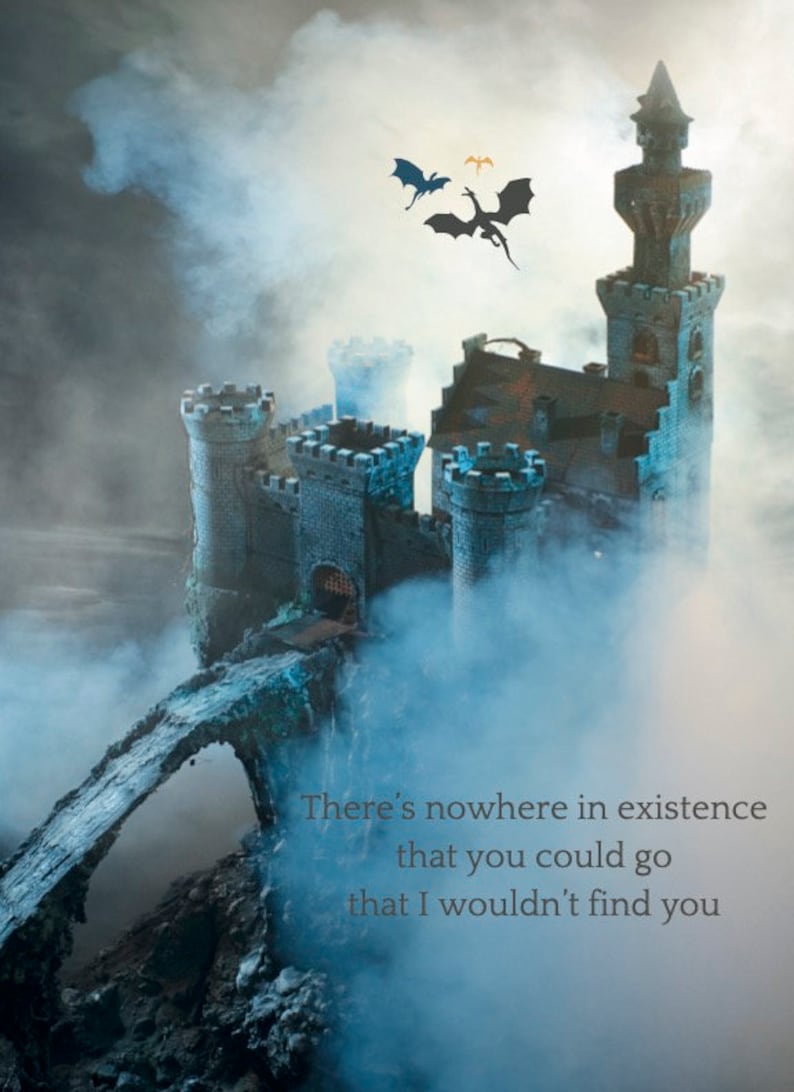 Parapet Fourth Wing Iron Flame Art Print: Xaden Quote Tairn Andarna ...