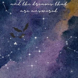 Starfall ACOTAR Themed Digital Art Print: Rhysand Feyre Feysand Cassian ...