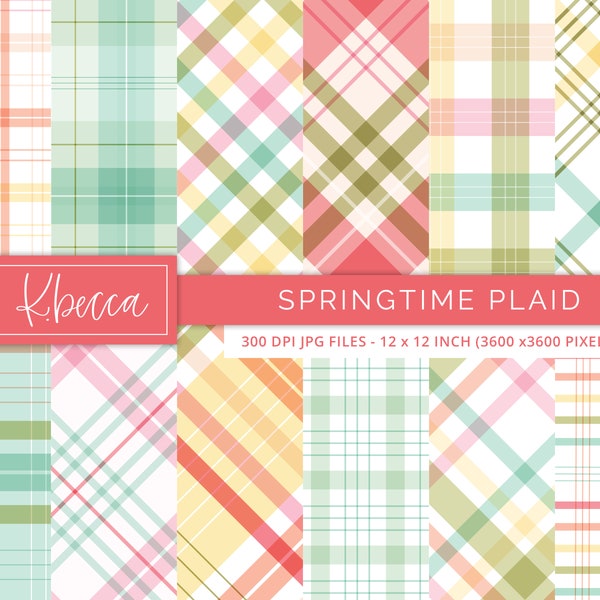 Pastel Rainbow Digital Paper - Etsy