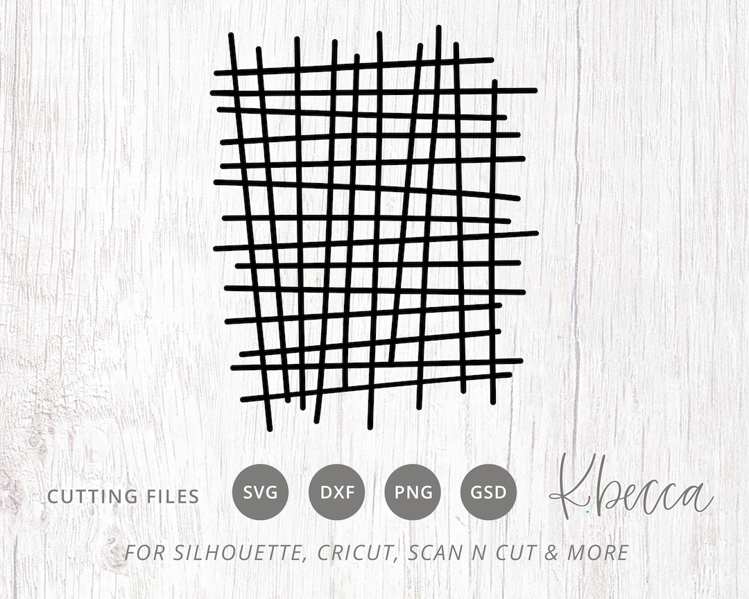Hand Drawn Crosshatch SVG, Cardmaking Background SVG, Pattern ...