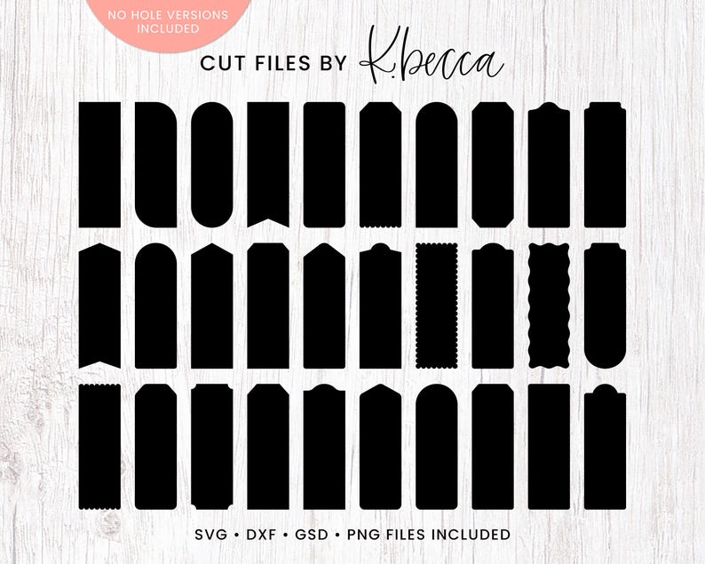 Bookmark SVG, Bookmarks SVG Bundle, Bookmark Templates, Cut Files for ...