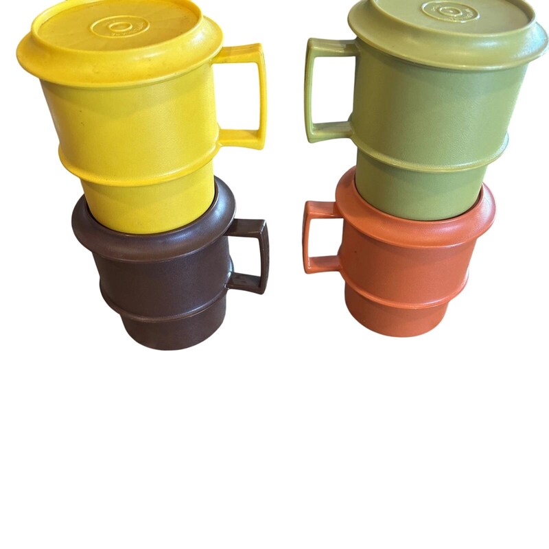 Tupperware Vintage Mugs - Etsy