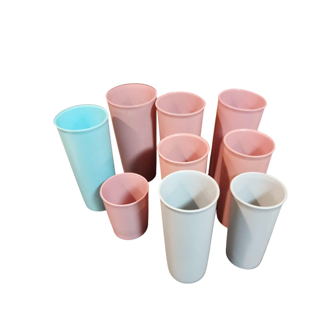 Tupperware Vintage Assortment of Tumblers Drinking Glasses Cups - Etsy