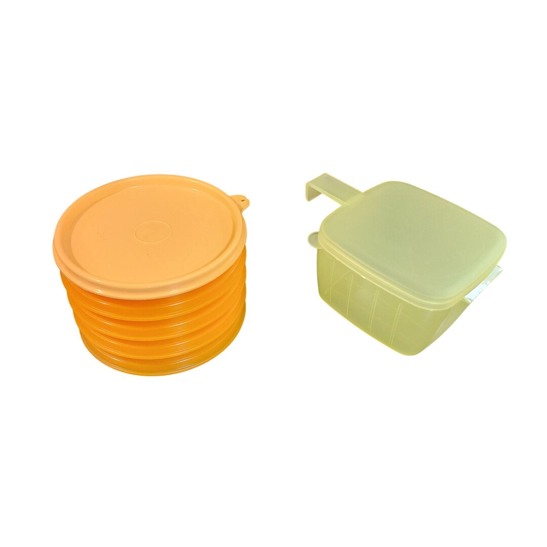 Tupperware Burger Keepers & Cheese Keeper - Etsy