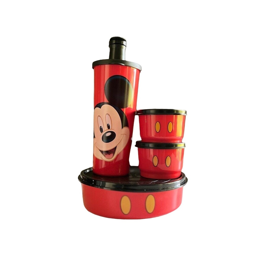 Tupperware Mickey Mouse Snack Set NEW 2020 - Etsy