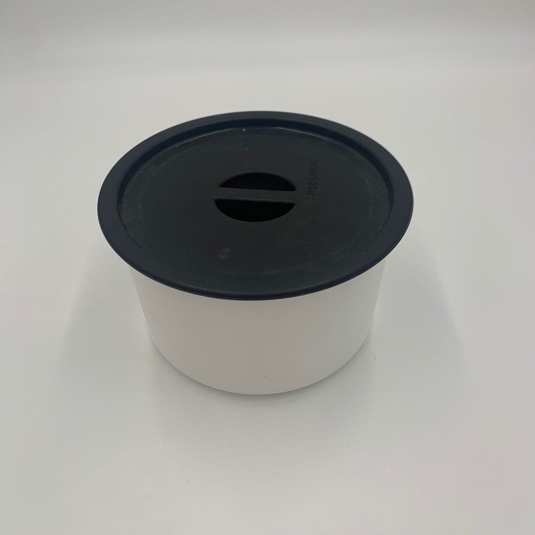 Vintage Tupperware Coffee Filter Keeper Navy Blue - Etsy