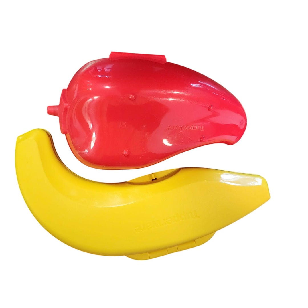 Tupperware Banana & Pepper Keeper - Etsy