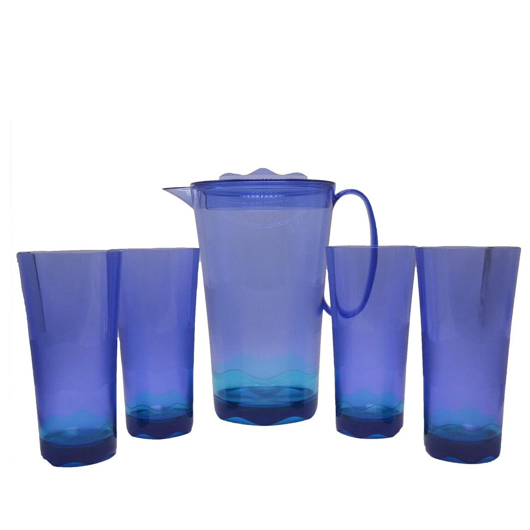 Tupperware Sheerly Elegant Illusions Acrylic Pitcher Lid 4 16oz ...